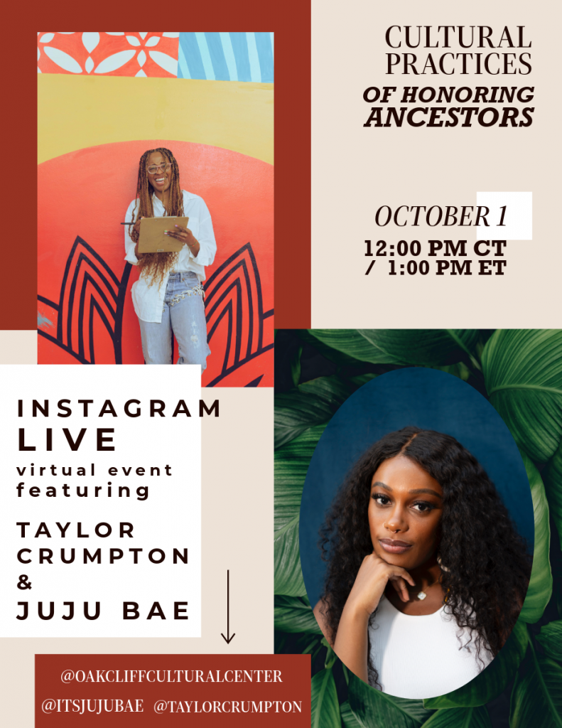 Cultural Practices of Honoring Ancestors – Oak Cliff Cultural Center