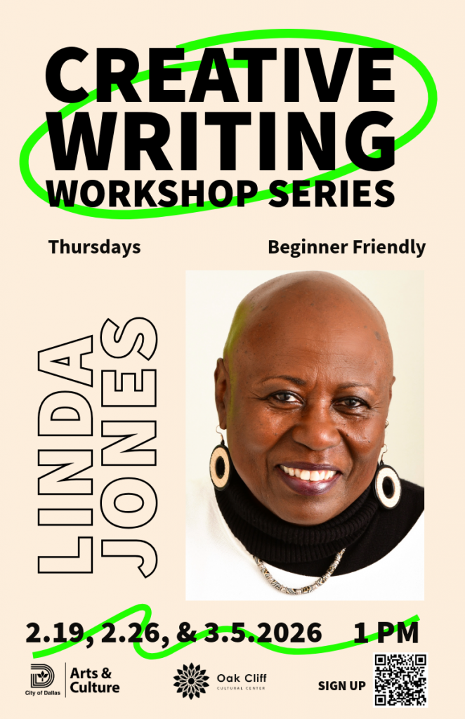 Creative Writing Workshop Series – Oak Cliff Cultural Center